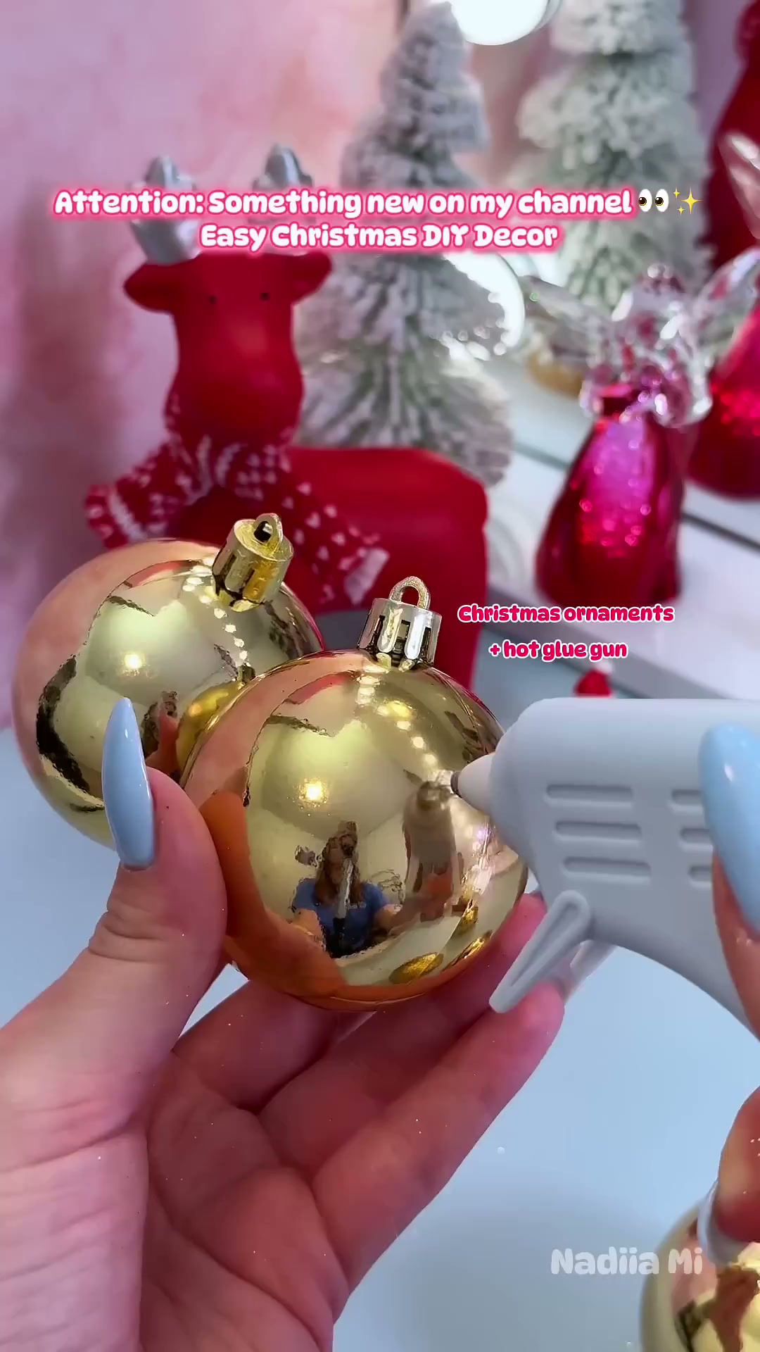 Easy Christmas DIY decor (cozy & aesthetic ASMR)