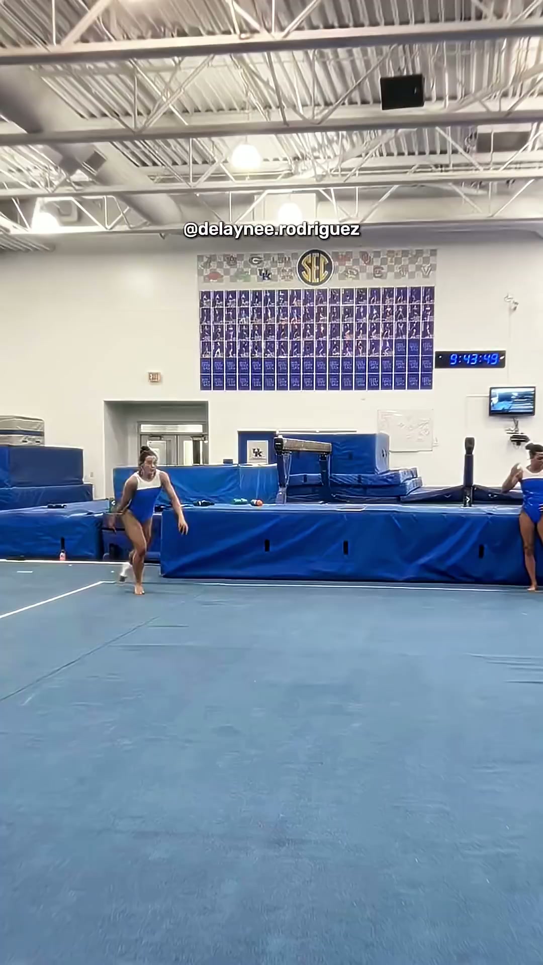 Working on that NCAA stick