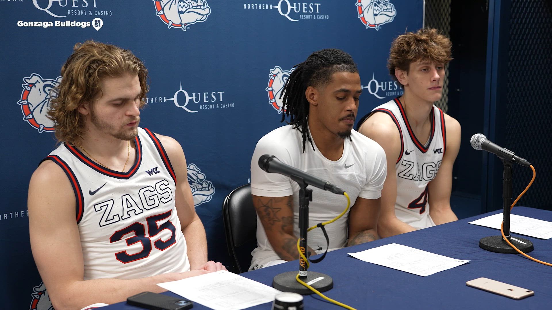 Gonzaga players on how they have handled offense differently without ...