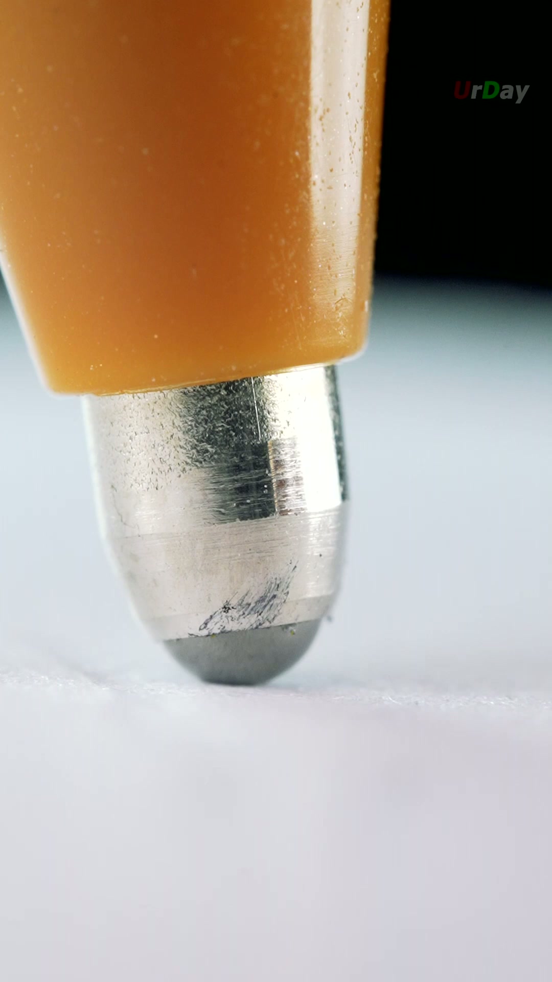 Out of ink ballpoint pen zoom in #closeup