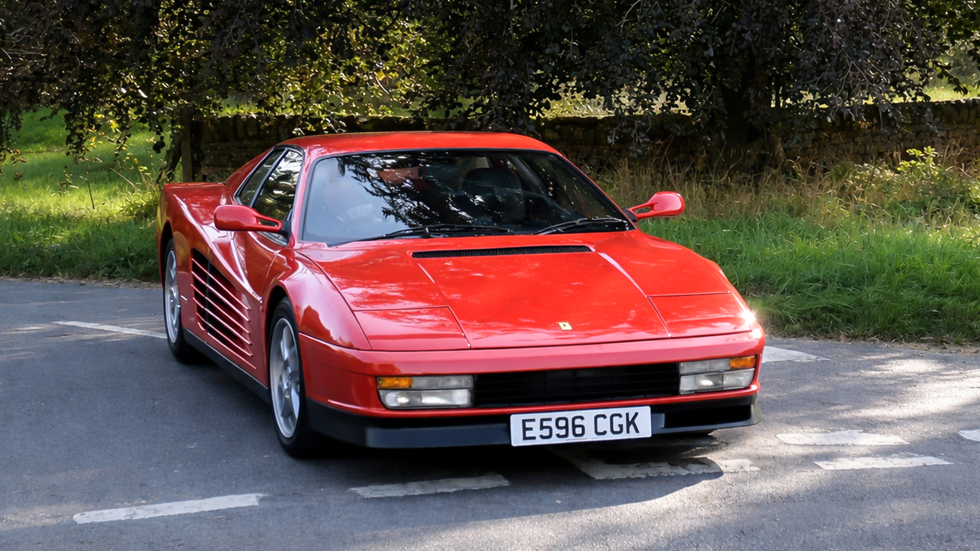 Driving the Ferrari Testarossa after full restoration