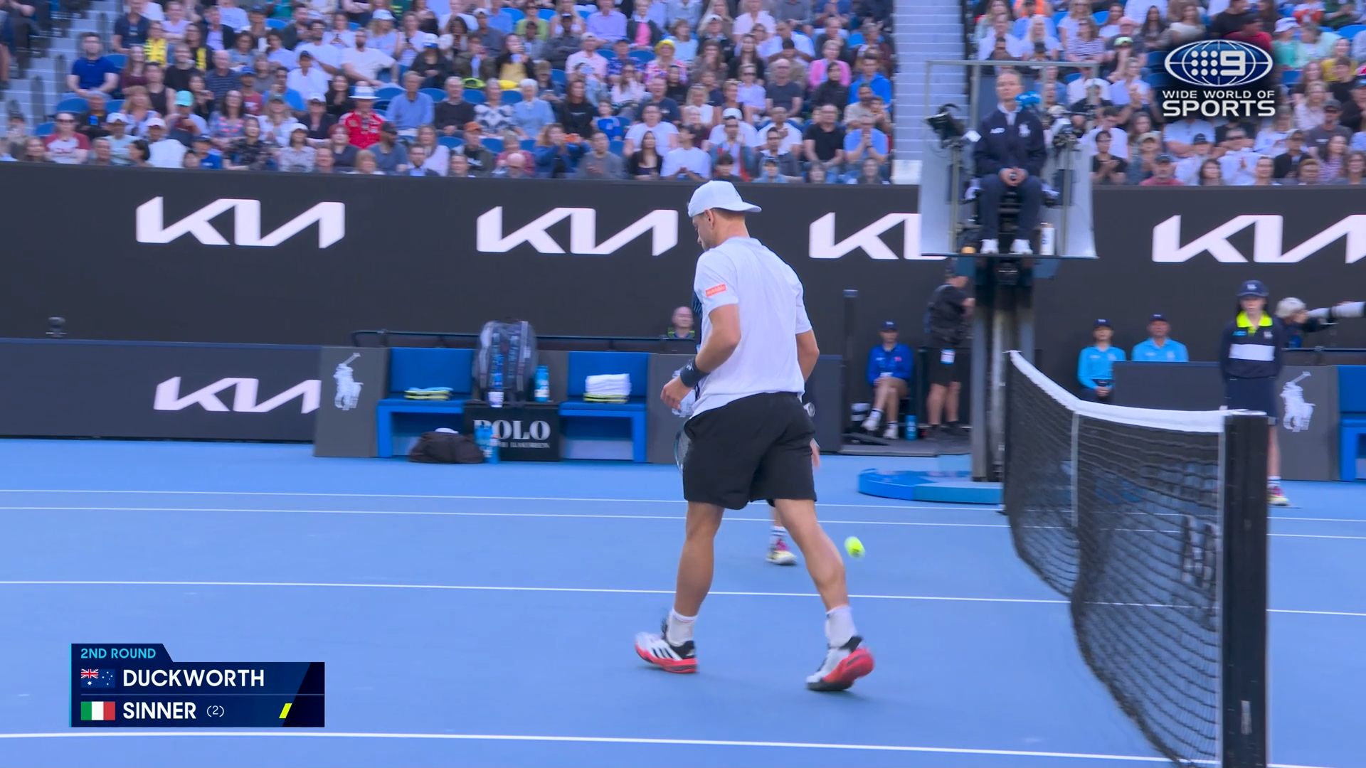 Australian Open highlights: James Duckworth vs Jannik Sinner