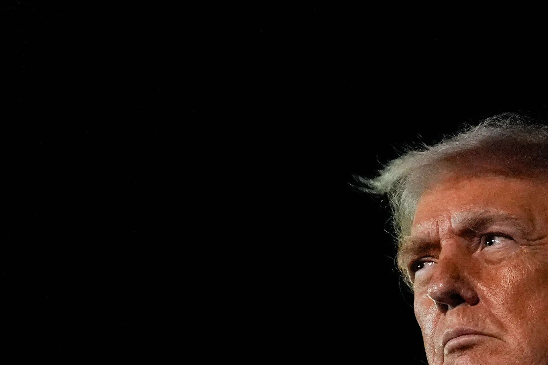 What happened to Trump's left hand? Picture reveals a large discolored ...