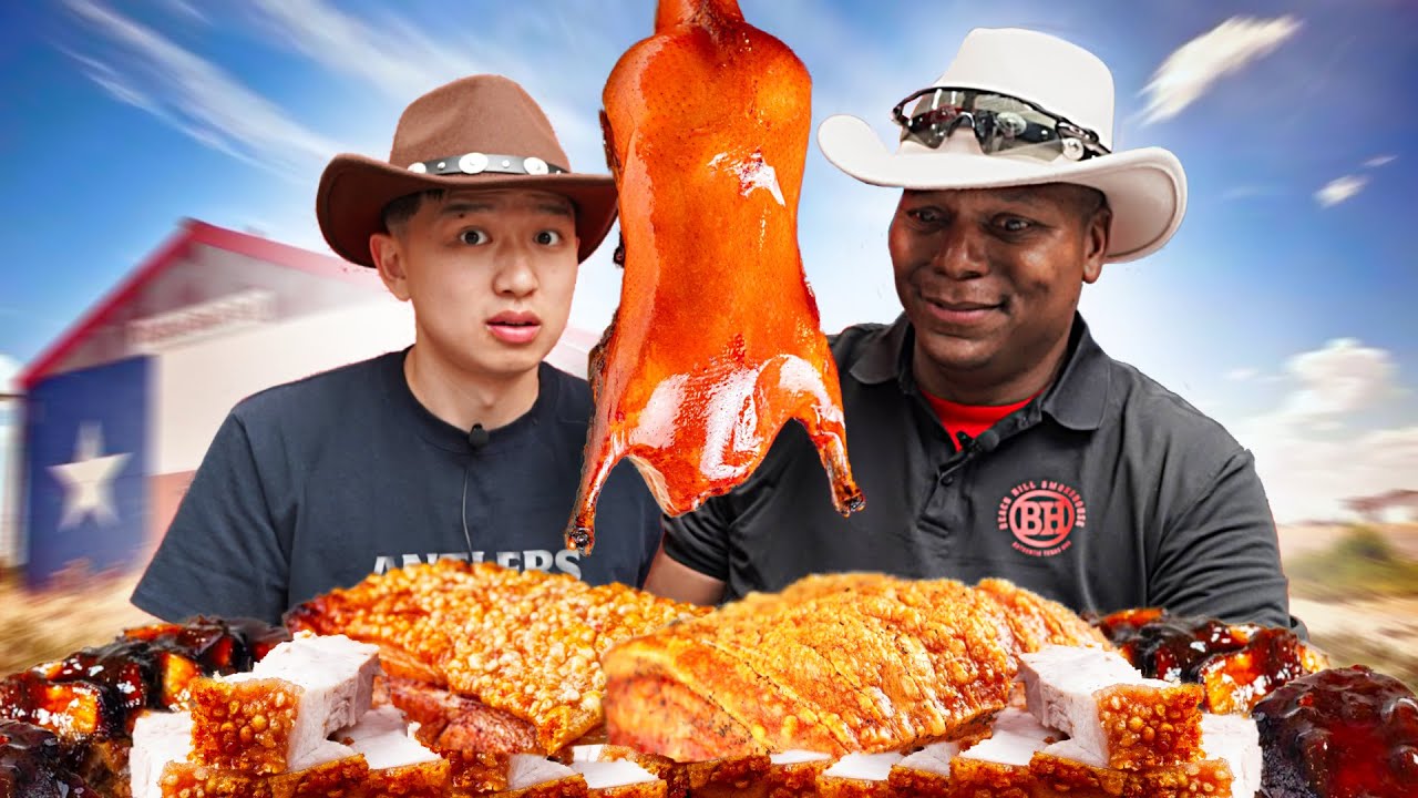 Texas BBQ chef tries Chinese BBQ for the first time
