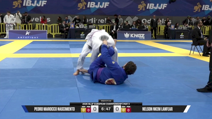 Nelson Nkem Lanfear vs Pedro Marocco Nascimento 2026 European Jiu-Jitsu ...