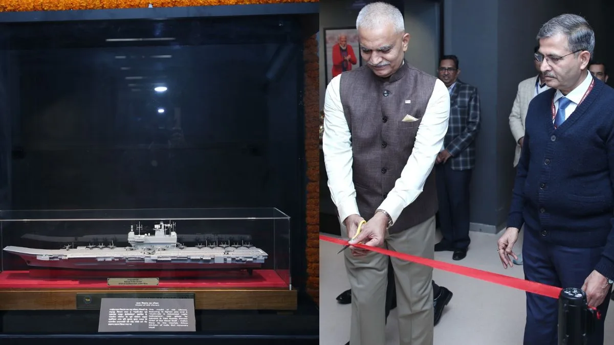 Pradhanmantri Sangrahalaya unveils special scale model of INS Vikrant ...