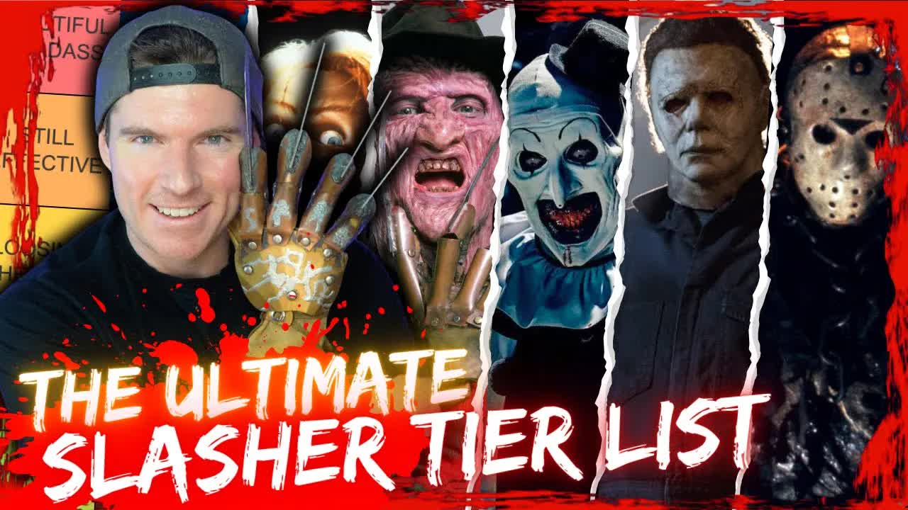 My ultimate slasher tier list!