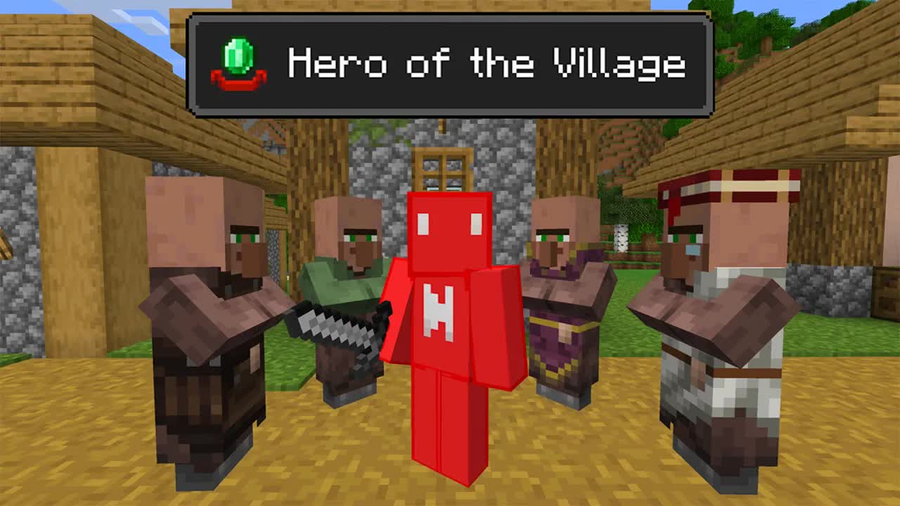 I made a safe village in Minecraft (#6)