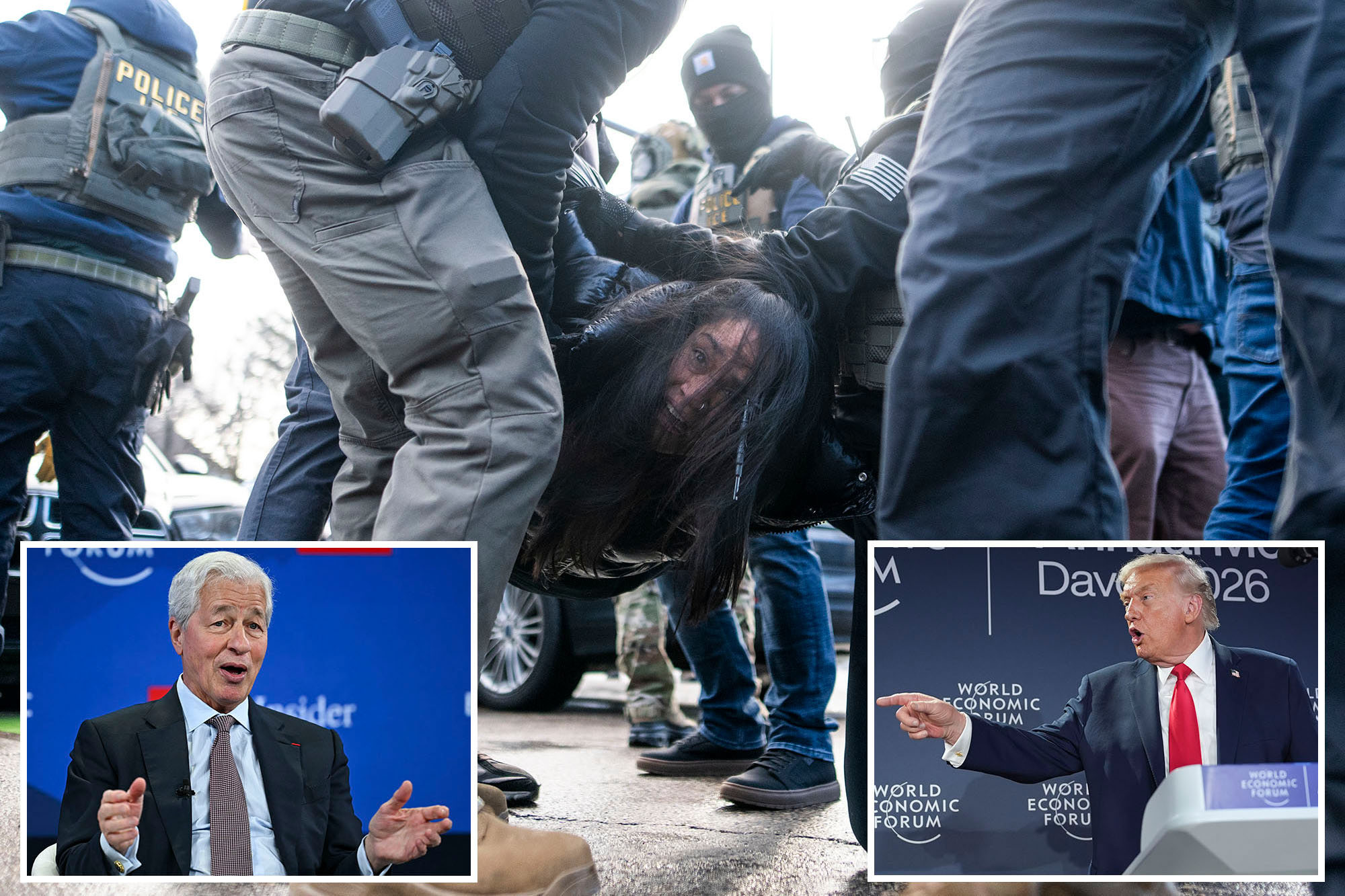 Jamie Dimon rips Trump’s immigration crackdown: 'Five grown men beating ...