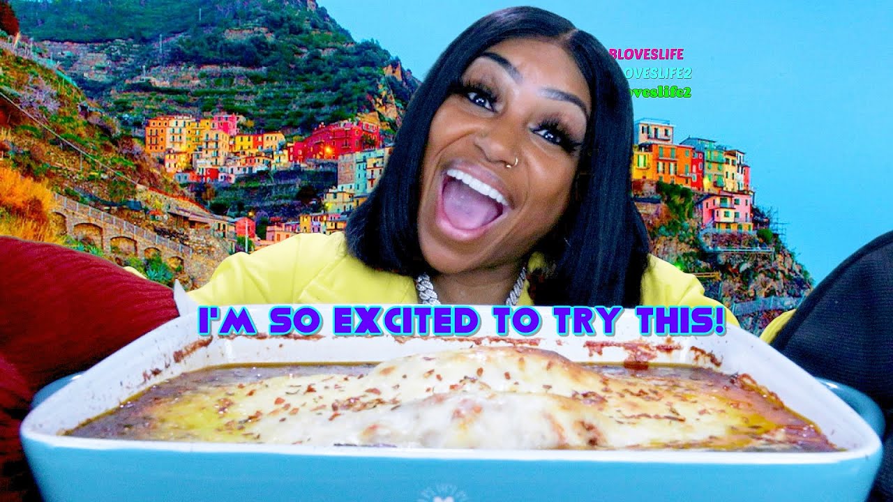 Spaghetti wrap mukbang food review