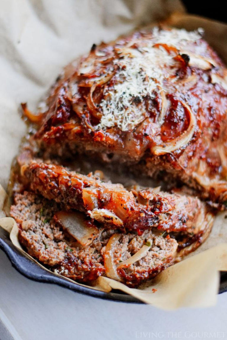 Caramelized onion meatloaf