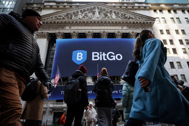 Crypto custody firm BitGo valued at $2.59 billion as shares surge in ...