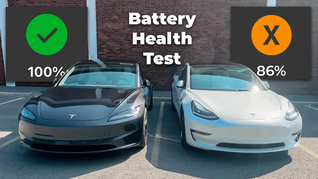 Tesla’s new battery health test is a game changer! (Model 3, Y, S, X)
