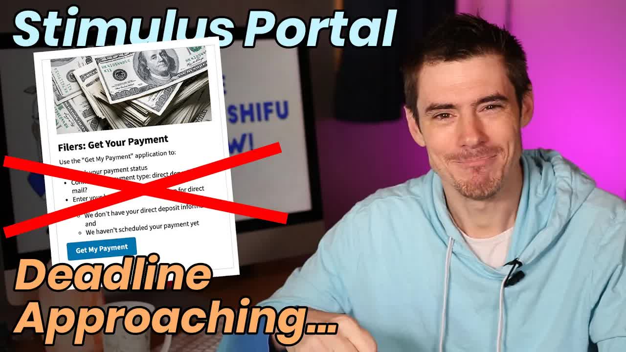 IRS stimulus check portal deadline May 13th