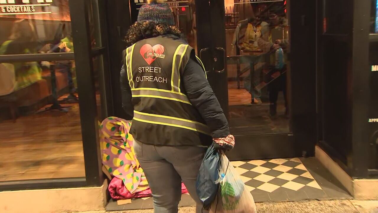 Volunteers hold PIT count to track homelessness as winter storm approaches