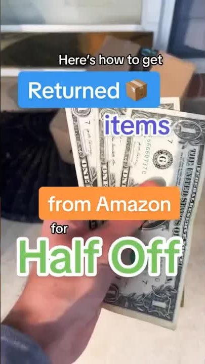 How to buy Amazon returned items for cheap