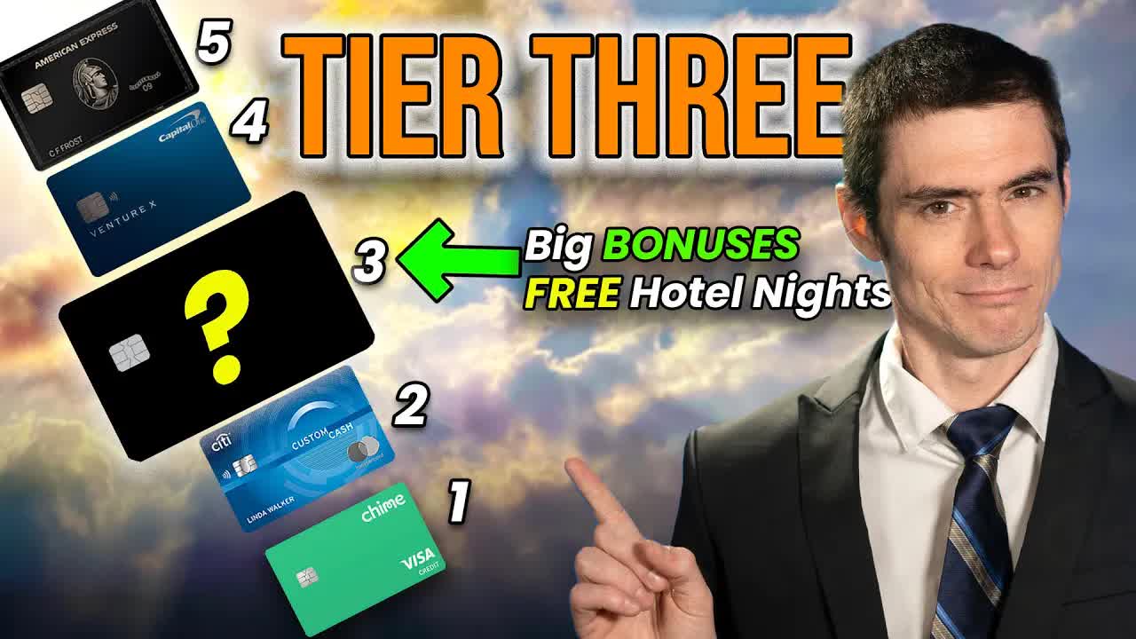 Climb the credit card ladder: Tier three rewards cards explained