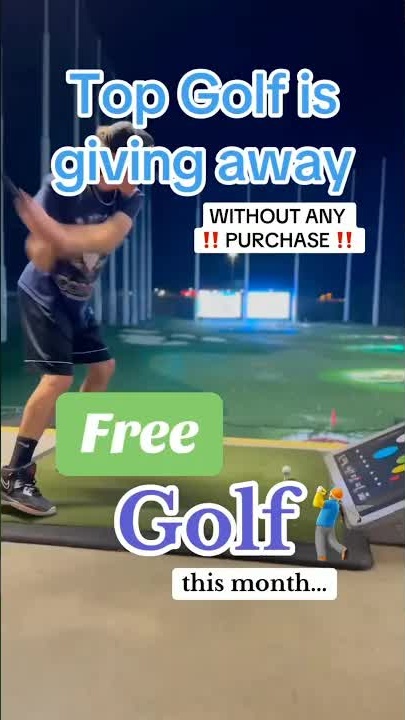 How to Golf at Top Golf for Free this Month [Without Purchase] #topgolf ...