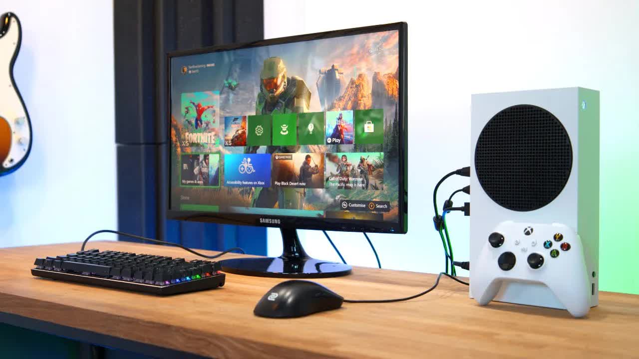 Xbox Series S as gaming PC replacement? Keyboard and mouse review