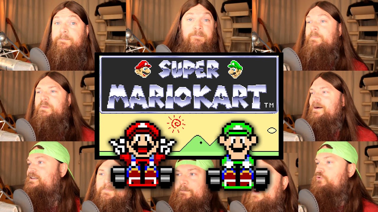 Super Mario Kart - Title screen acapella