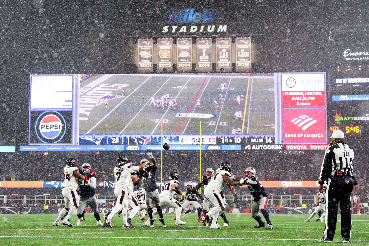 Houston Texans-New England Patriots' NFL playoff game draws highest TV ...