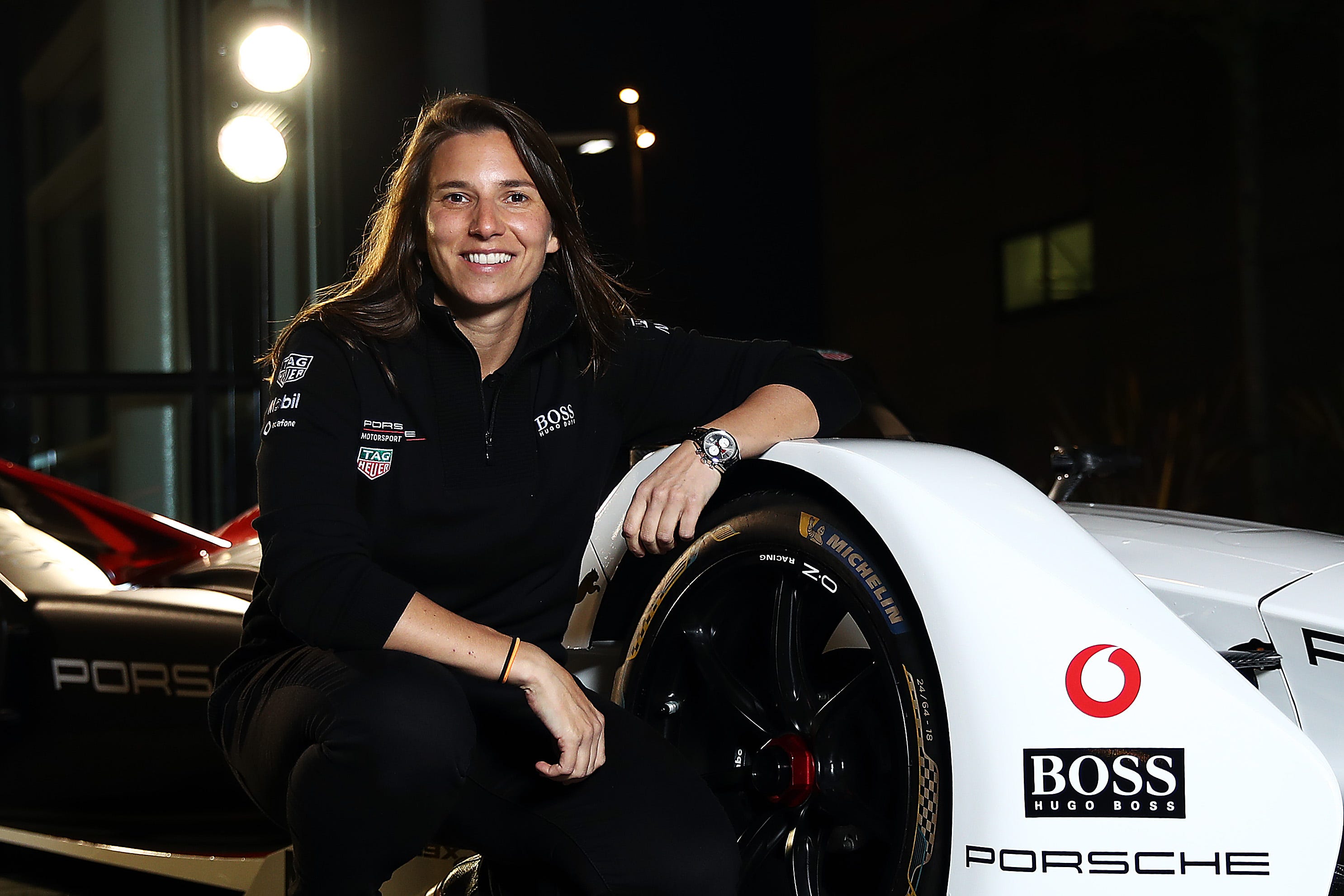 Best images of IndyCar and Italian bobsledder Simona de Silvestro