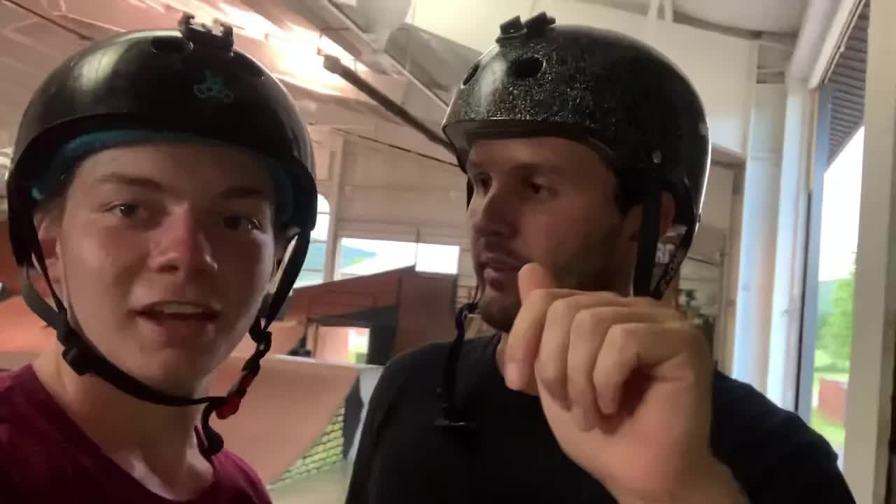 Custom scooter build + clips at Yap skatepark