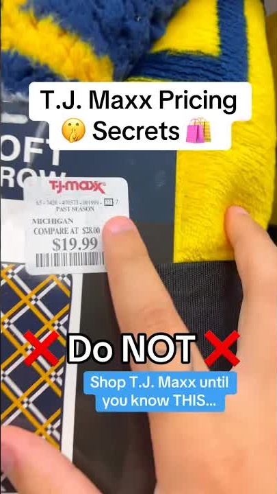 TJ Maxx: Decoded price tag system