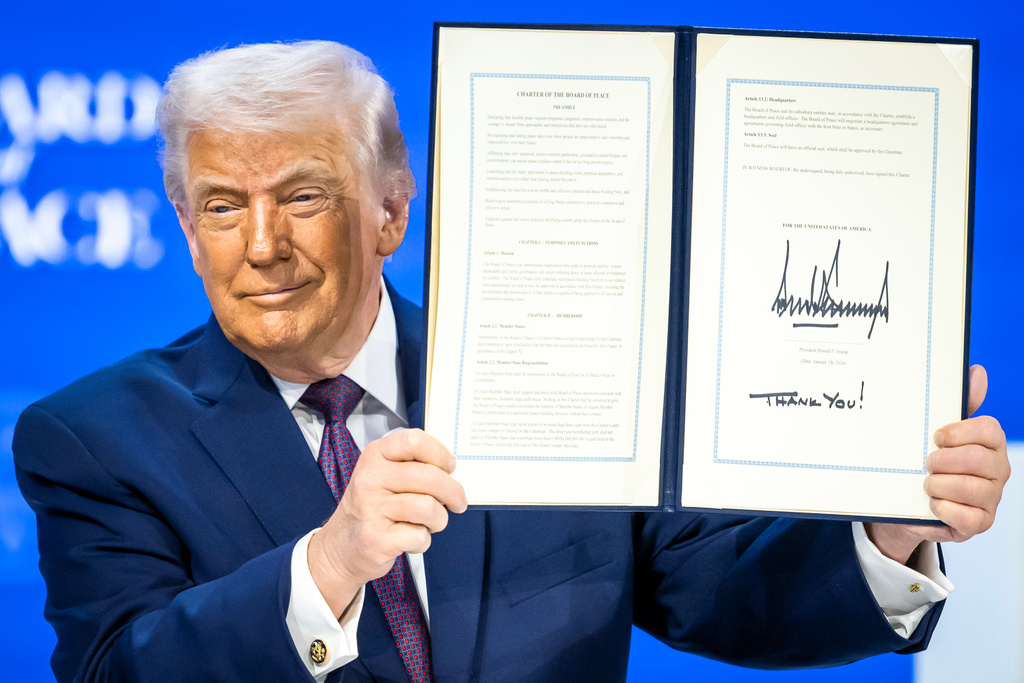 Listen: Donald Trump's second first term's theme is 'determination,' AP ...