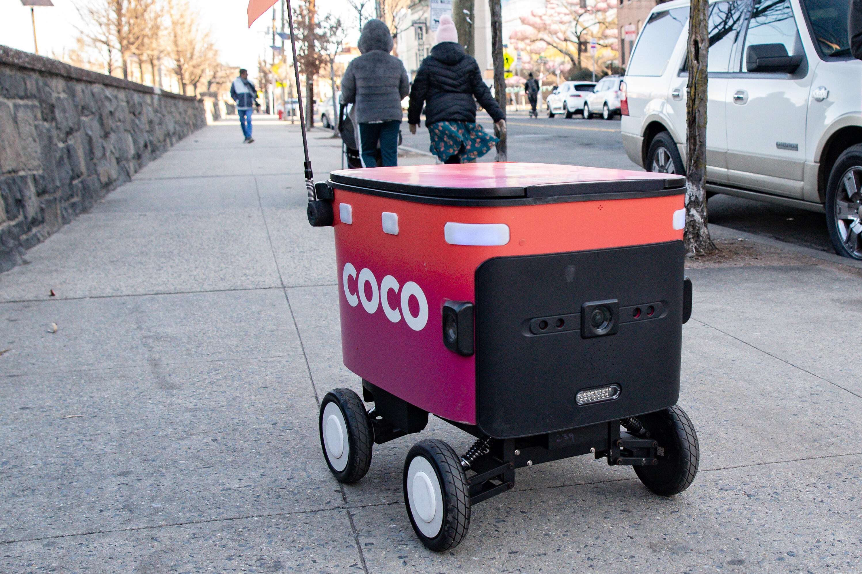 Introducing 'Coco,' Jersey City's new delivery robot
