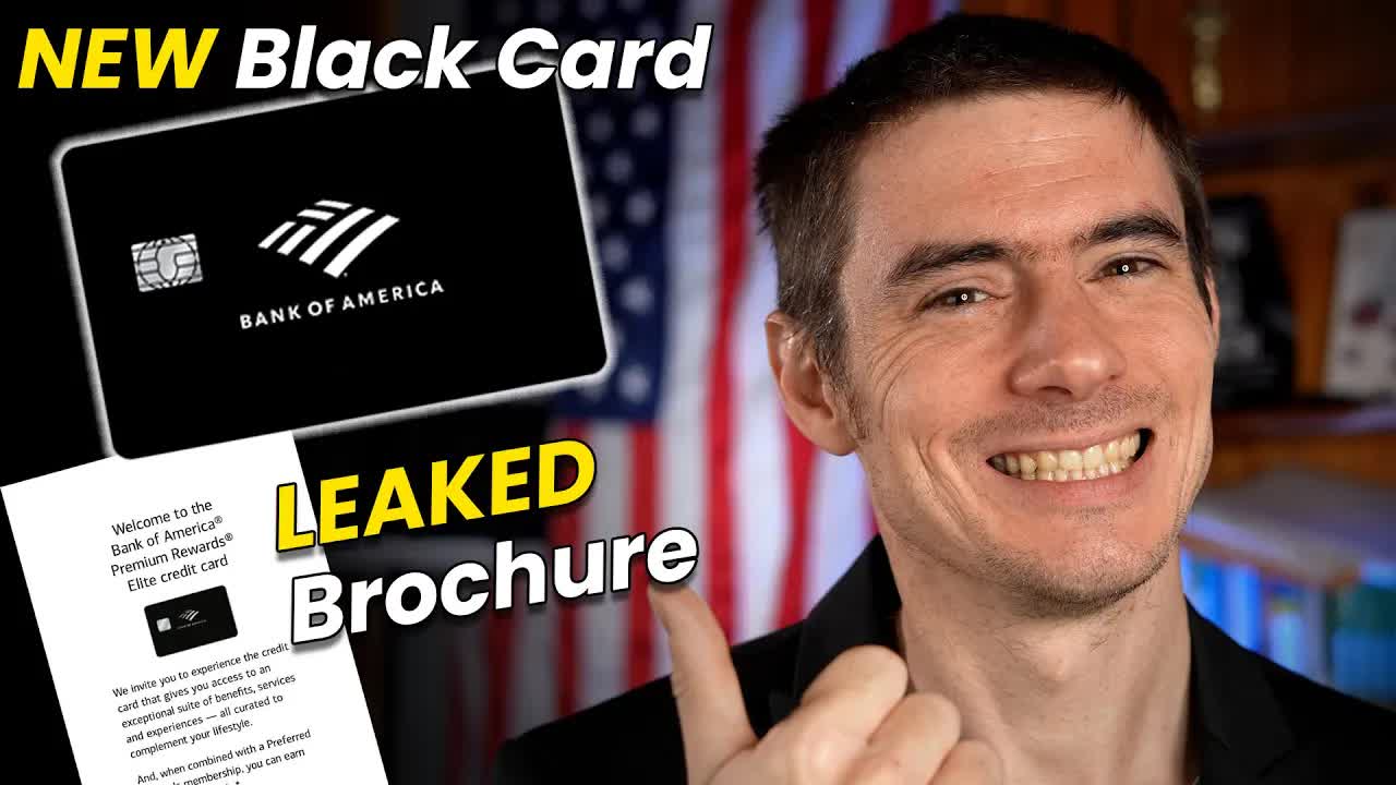 Bank Of America S New Black Card The Premium Rewards Elite Full Details