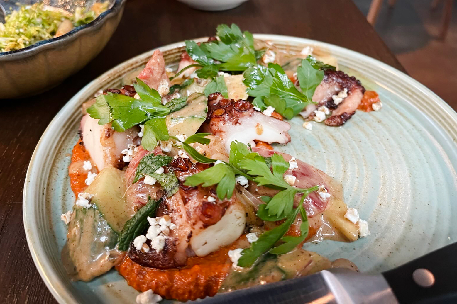 At Alma, Balkan seafood is the star