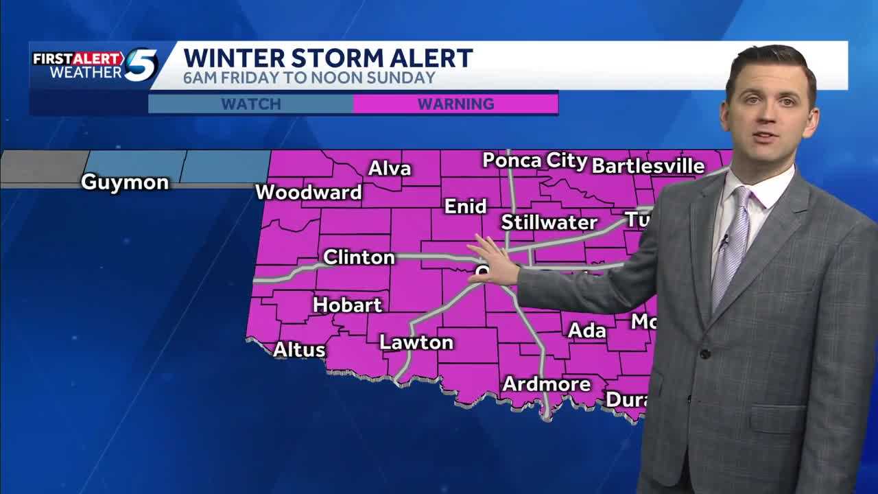 Timeline: Winter storm warning expanded as snow, ice and sleet expected ...