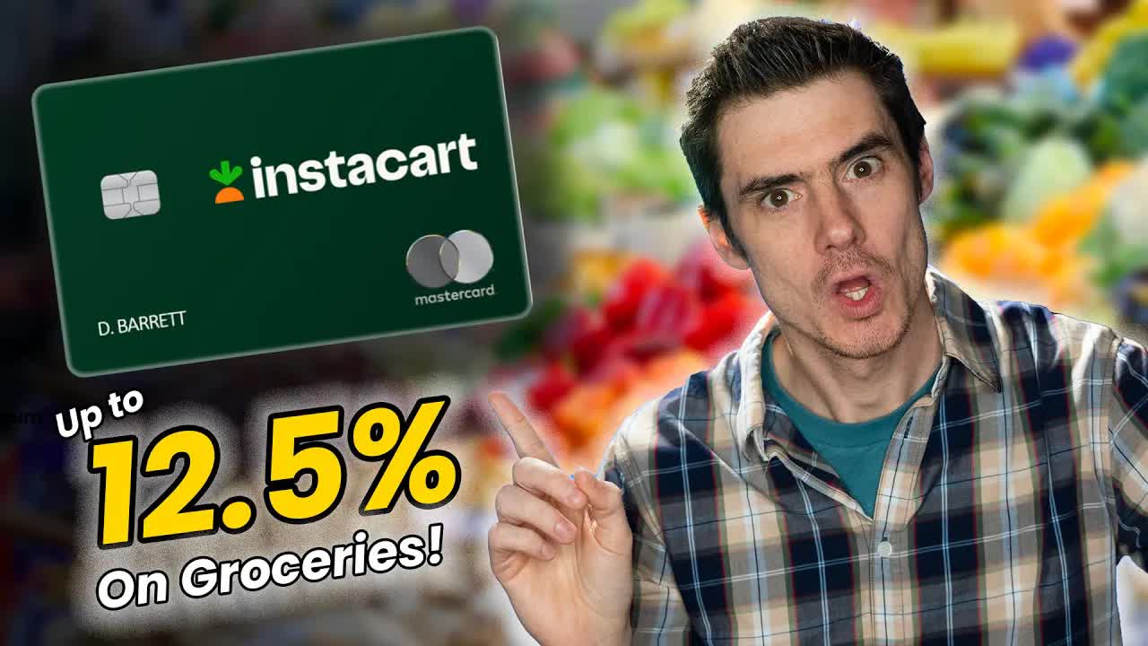 New Chase card: Instacart Mastercard up to 12.5% back on grocery