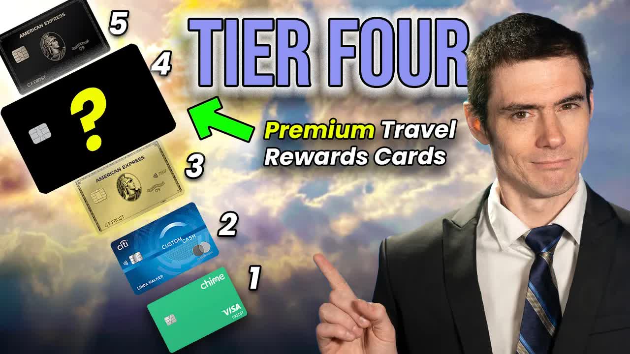 Climb the credit card ladder: Tier 4 premium cards explained