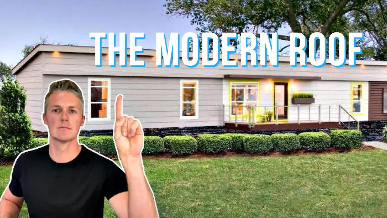 Manufactured homes 2020 | The optional modern shed roof