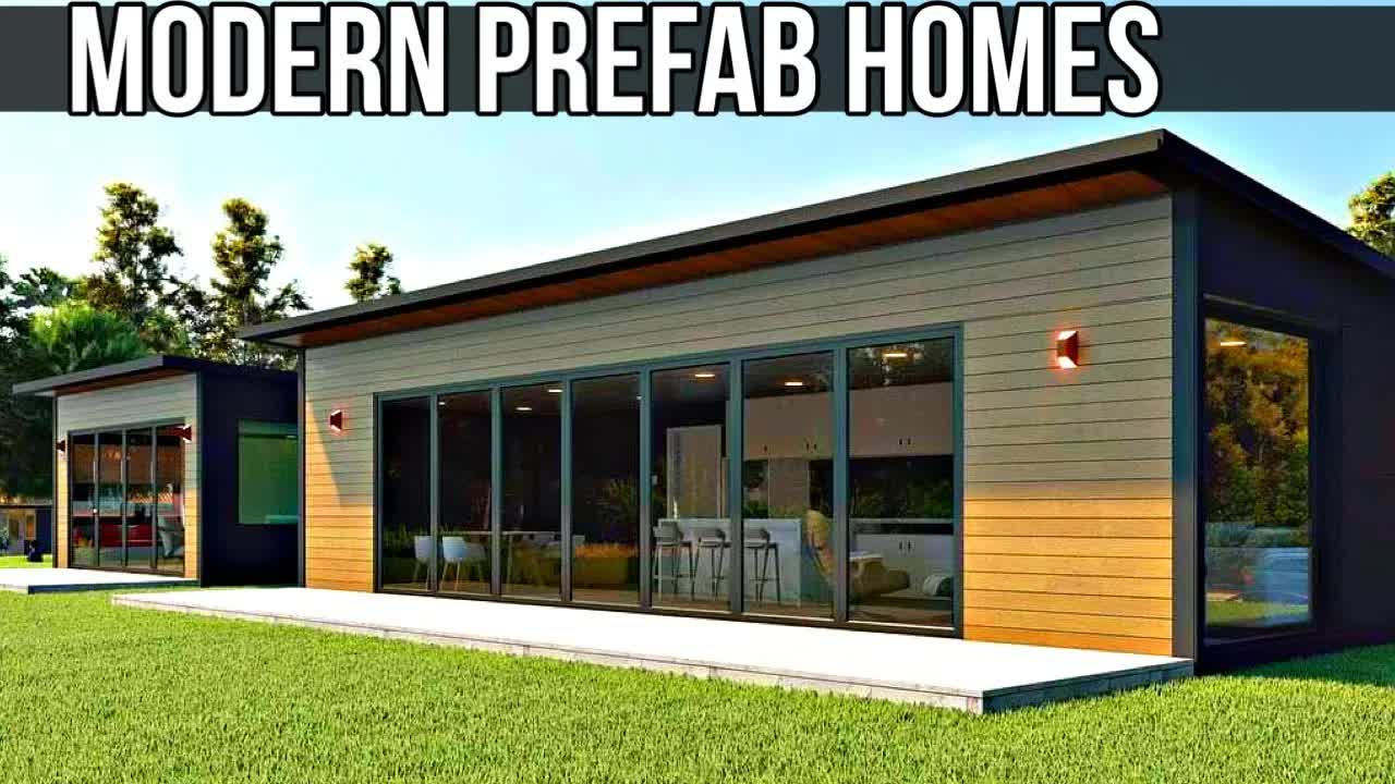 Sustainable prefab homes from order to delivery in months!
