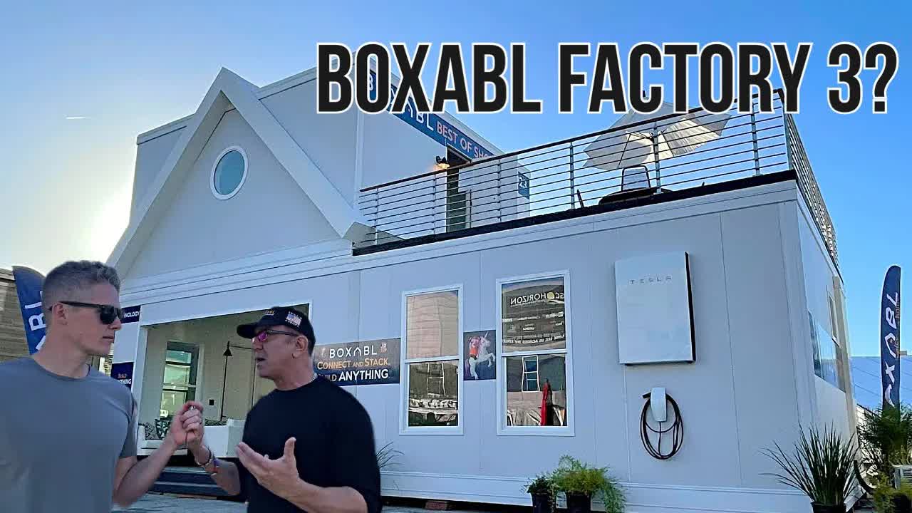 BOXABL released a full size prefab home right before announcing a new ...