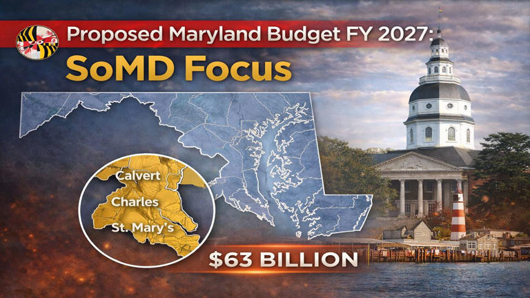 Maryland budget FY27: SoMD focus