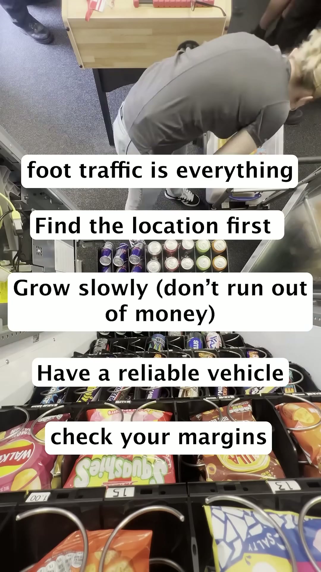 Starting a vending machine business: 5 things to consider