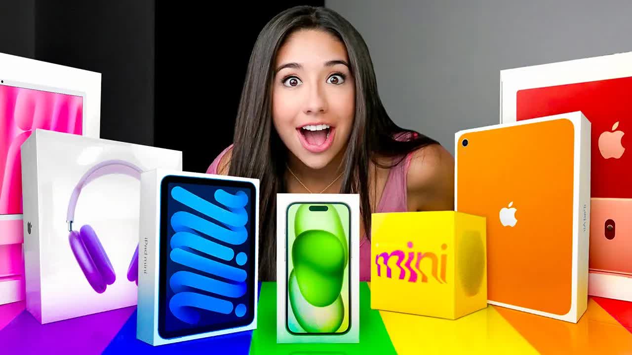 I bought every color Apple product