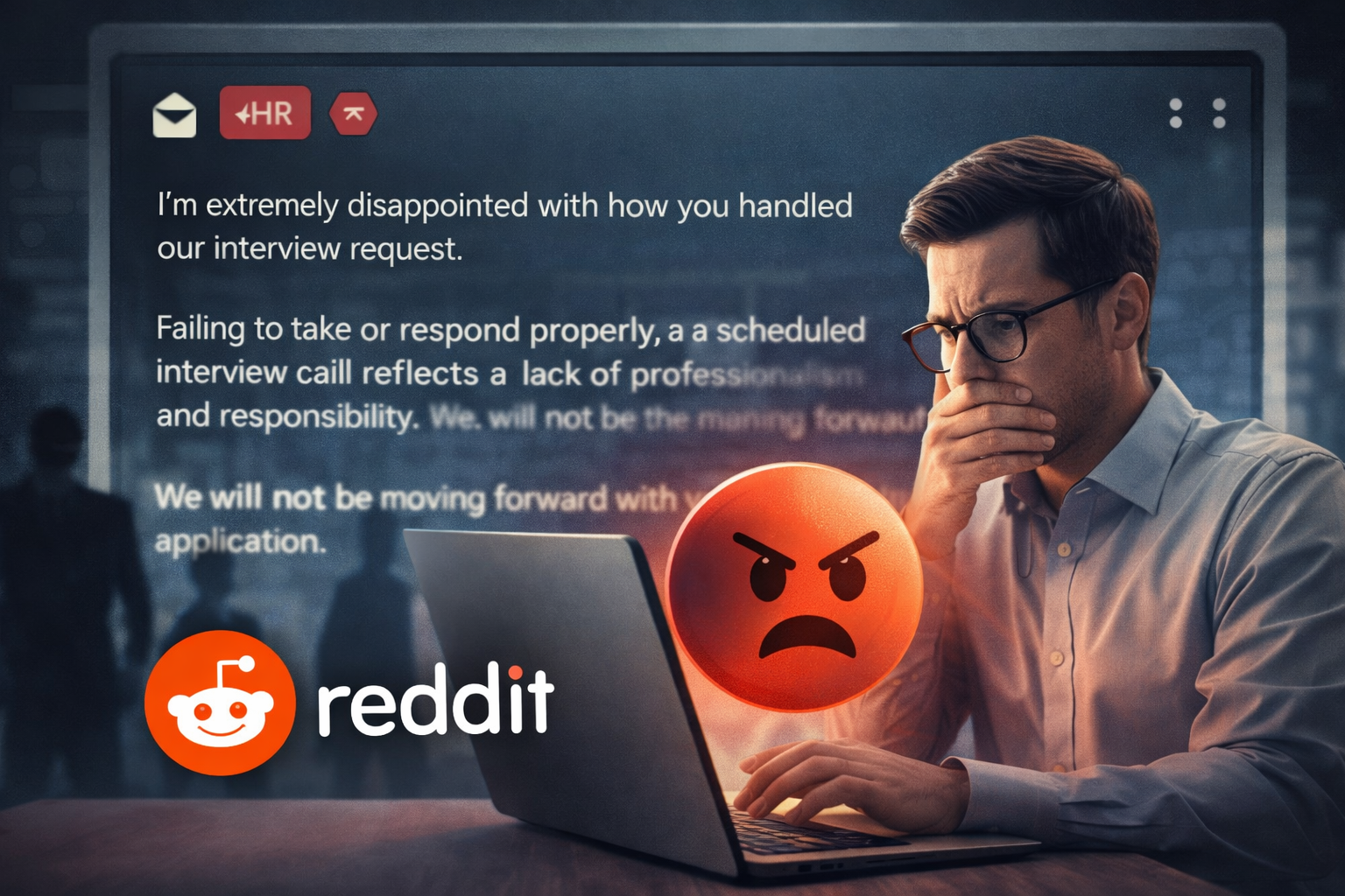 HR sends angry email to employee after rejecting interview call - His ...