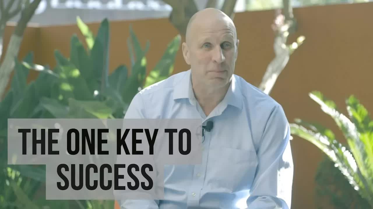 The one key to your success - Bob Molle