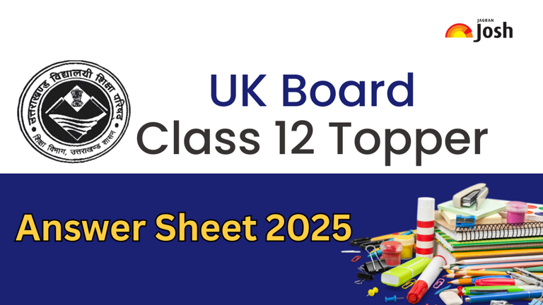 UK board class 12 topper answer sheet 2025: Check and download subject ...