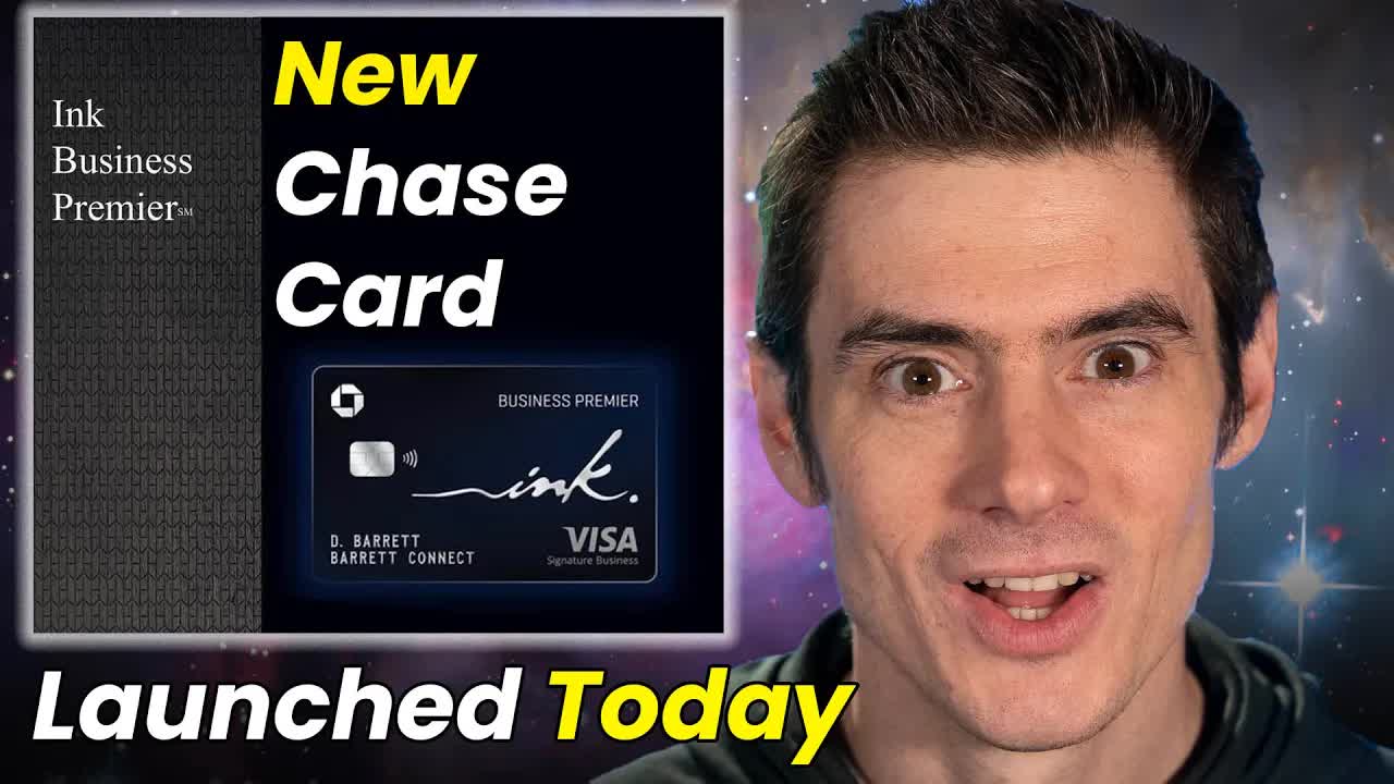 Chase Ink Premier card launched today! First look & benefits
