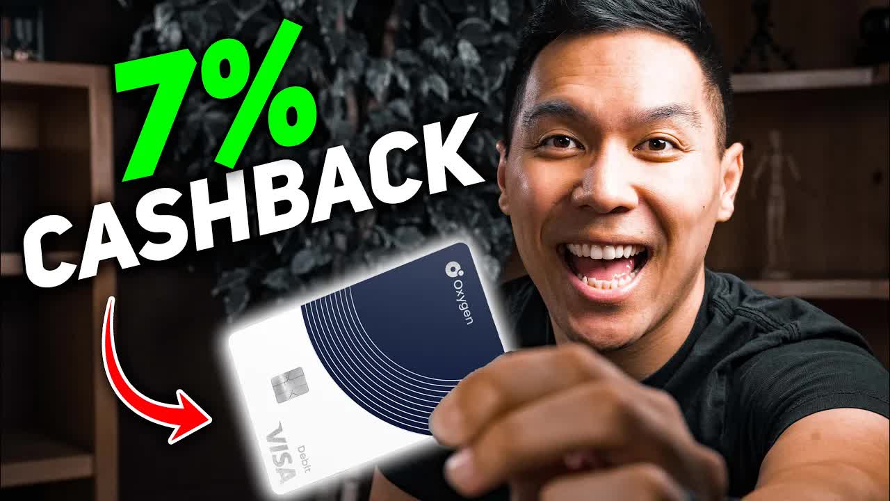 The 7% cashback debit card: Oxygen Bank | Unboxing + review
