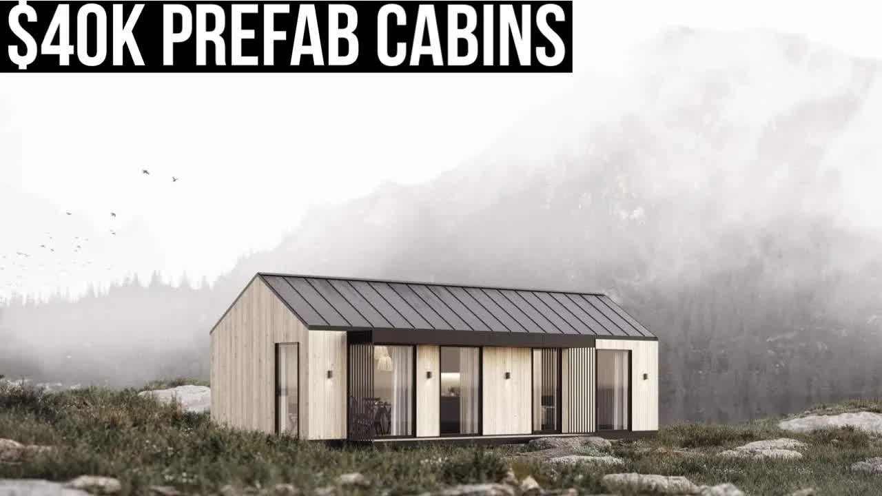 Affordable prefab cabins that won't break the bank!