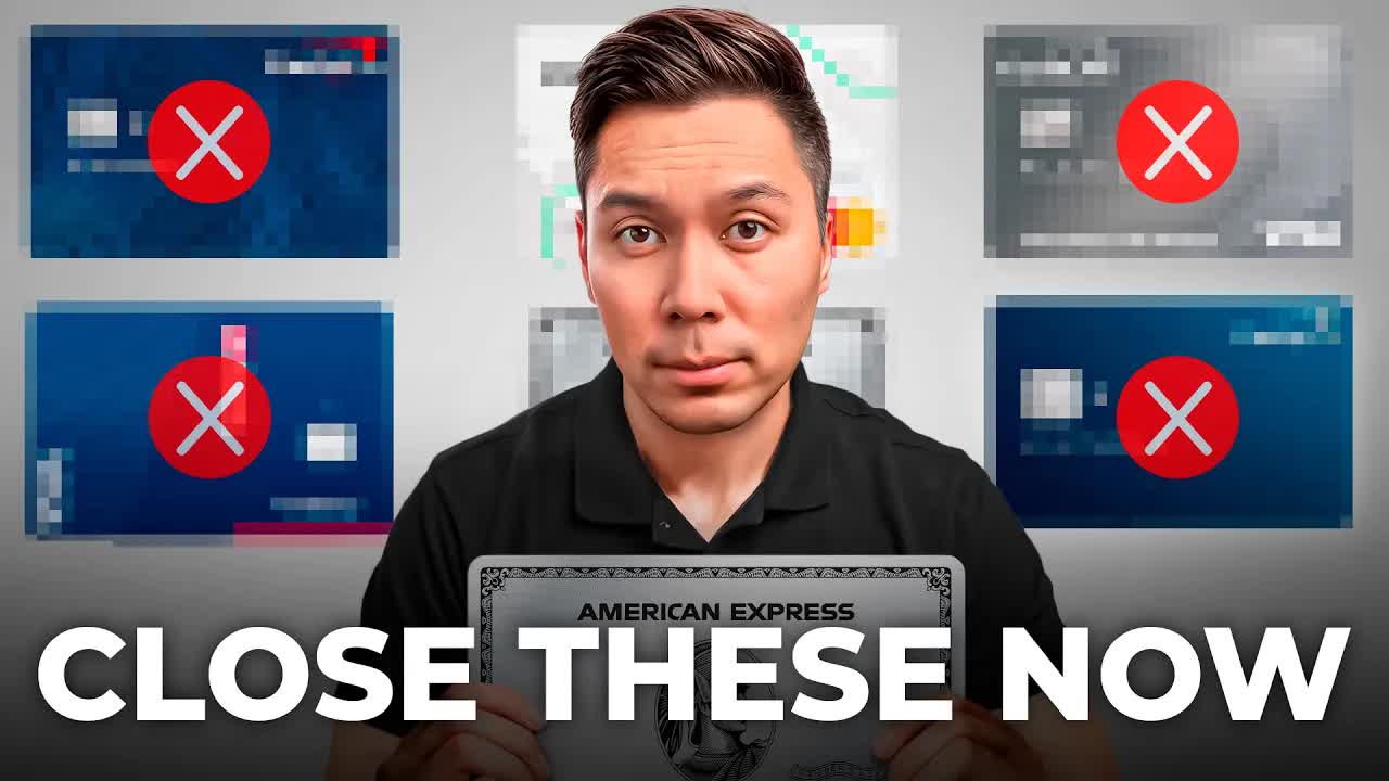 3 credit cards to close now - you’ll thank me later