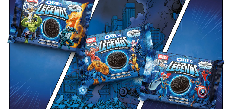 New Marvel Oreo cookies change color when you eat them