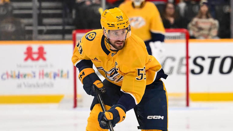 Predators' Roman Josi to hit career milestone vs. Senators